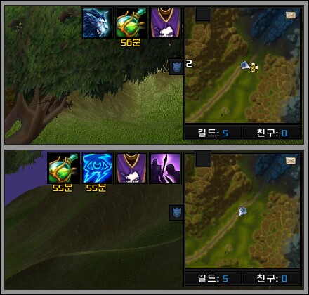 월드 오브 워크래프트 인벤 : Eui 미니맵 왼쪽 버프가 이상해요. - 와우 인벤 Tukui 포럼